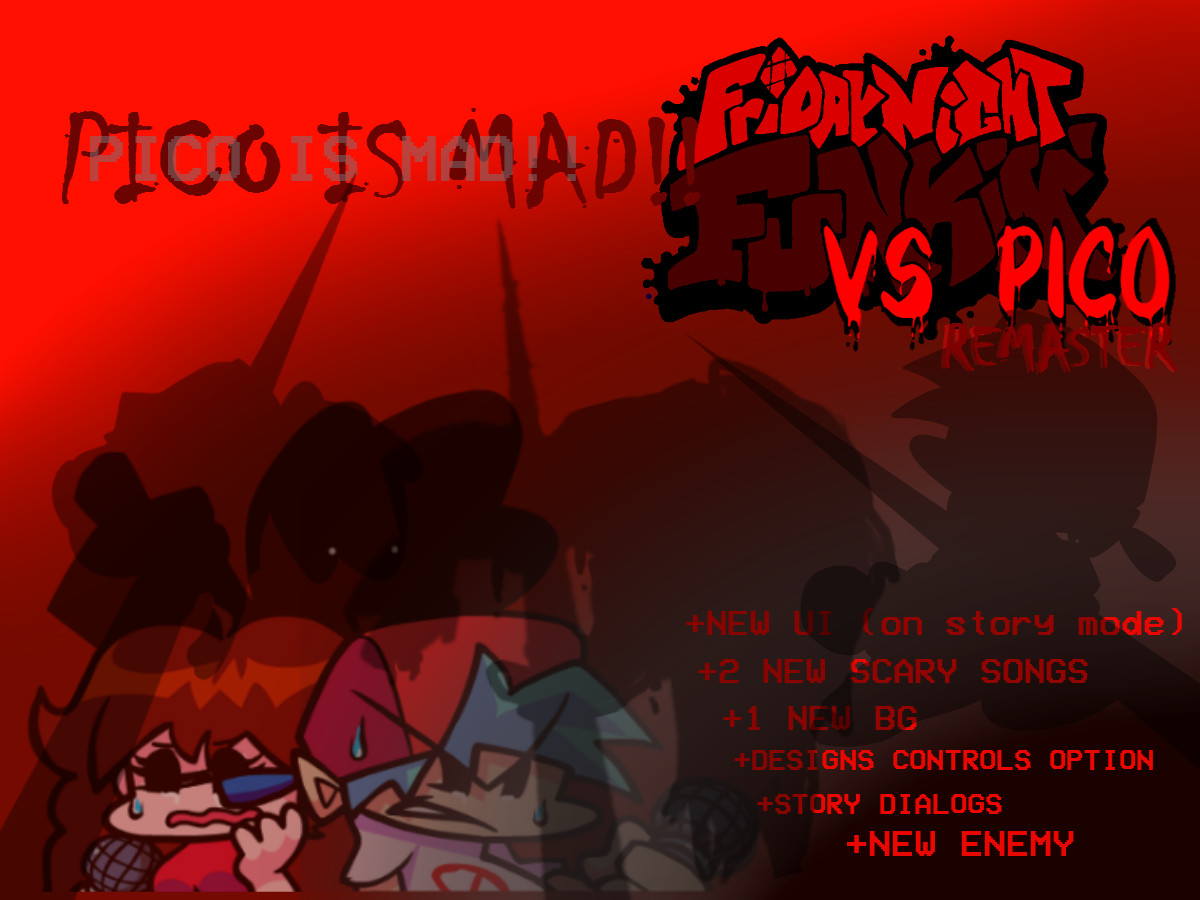 FNF HORROR NIGHT FUNKIN (VS MAD PICO) REBOOTED Mod for Friday Night ...