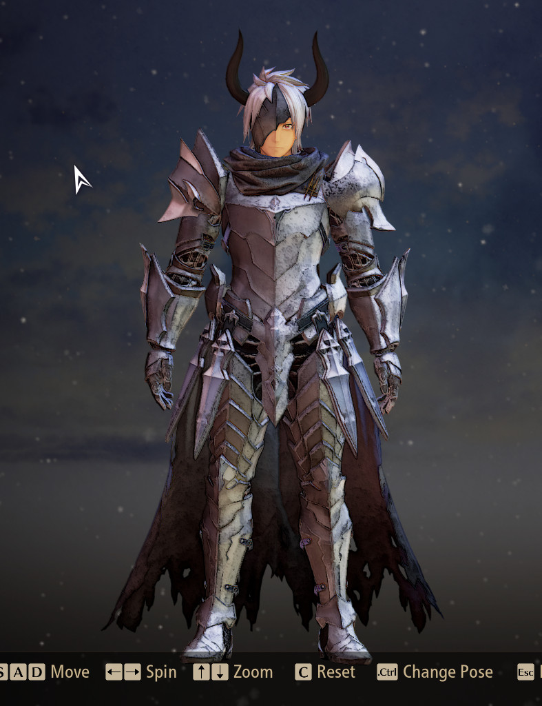 Alphen Black and White Armor Color Pallete [Tales of Arise] [Mods]