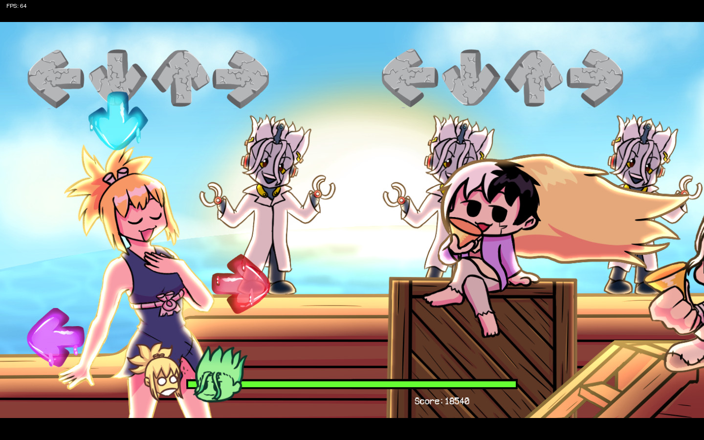 dr. Stone Skin mod Mod for Friday Night Funkin' | FNF Mods