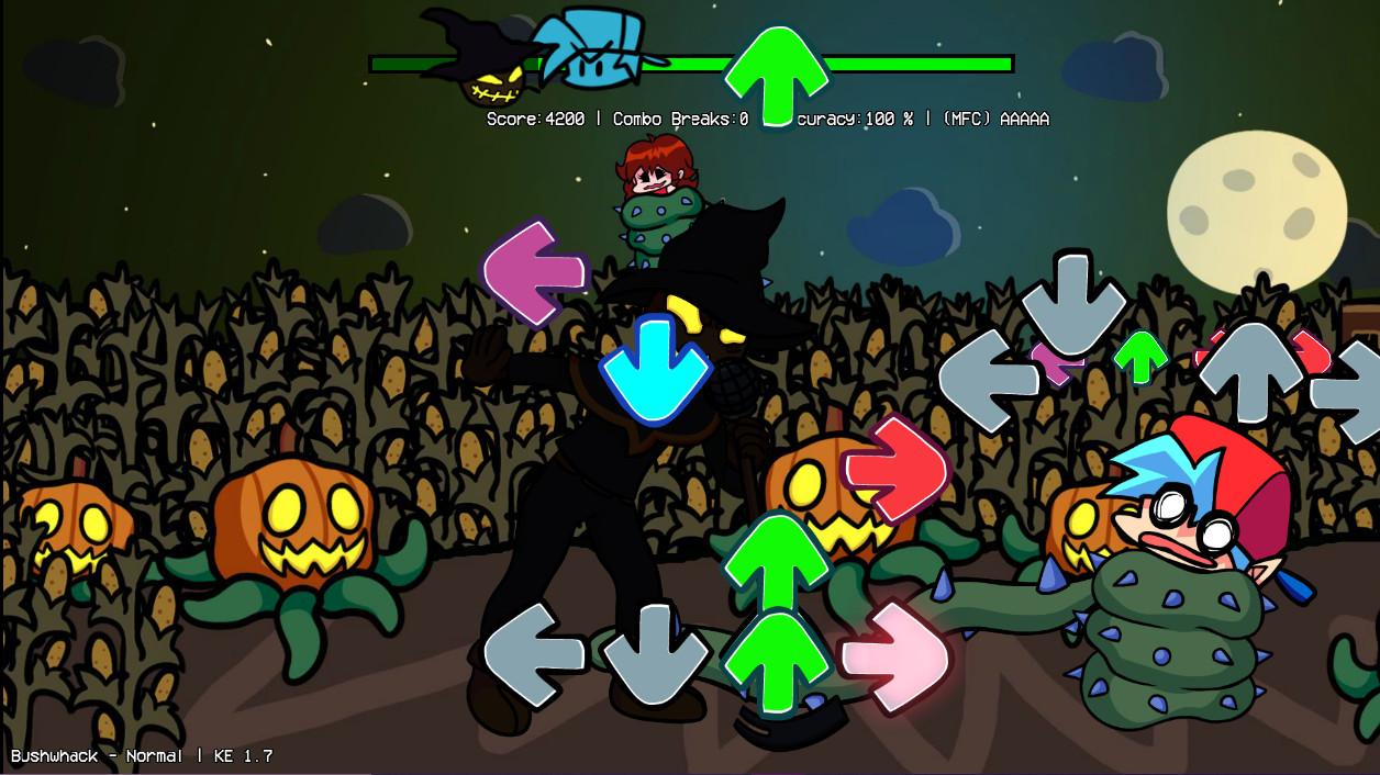 Bushwhack Modchart! | Vs Zardy Mod for Friday Night Funkin' | FNF Mods