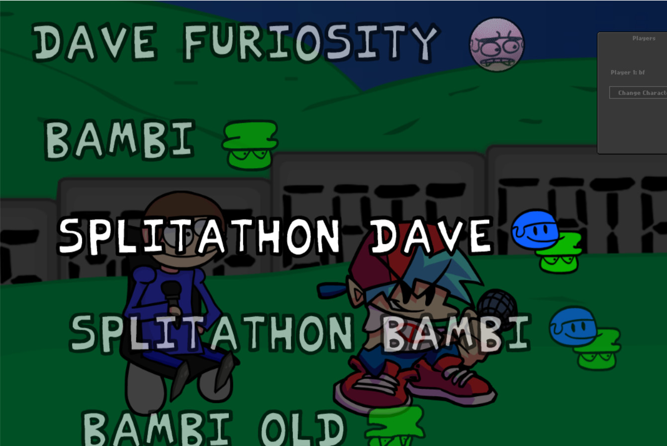 Vs. Dave/Bambi for Multiplayer! Mod for Friday Night Funkin' | FNF Mods