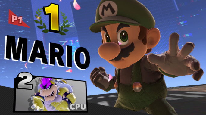Forest Green Mario Mod for Super Smash Bros. Ultimate | SSBU Mods