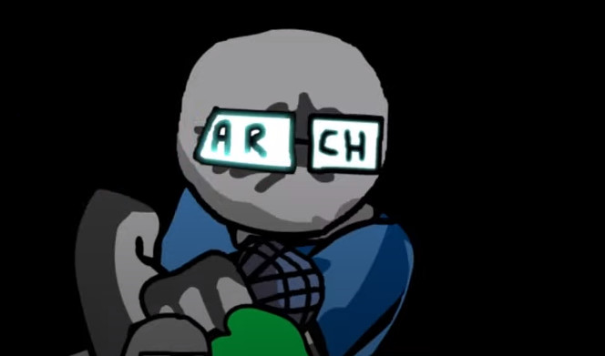 Animated VS Arch Reskin Mod for Friday Night Funkin' | FNF Mods