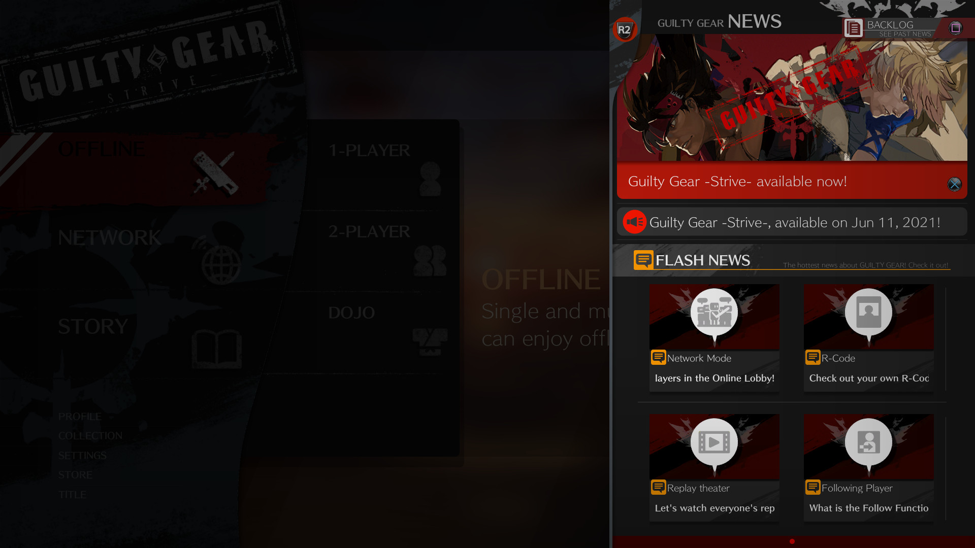 RGB Custom Menus Mod for GUILTY GEAR -STRIVE- | GGST Mods