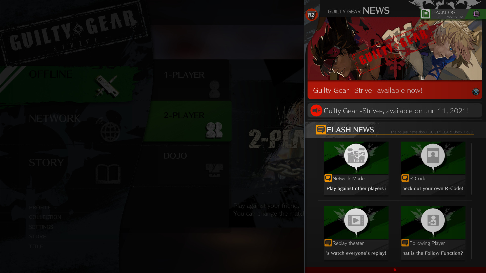 RGB Custom Menus Mod for GUILTY GEAR -STRIVE- | GGST Mods