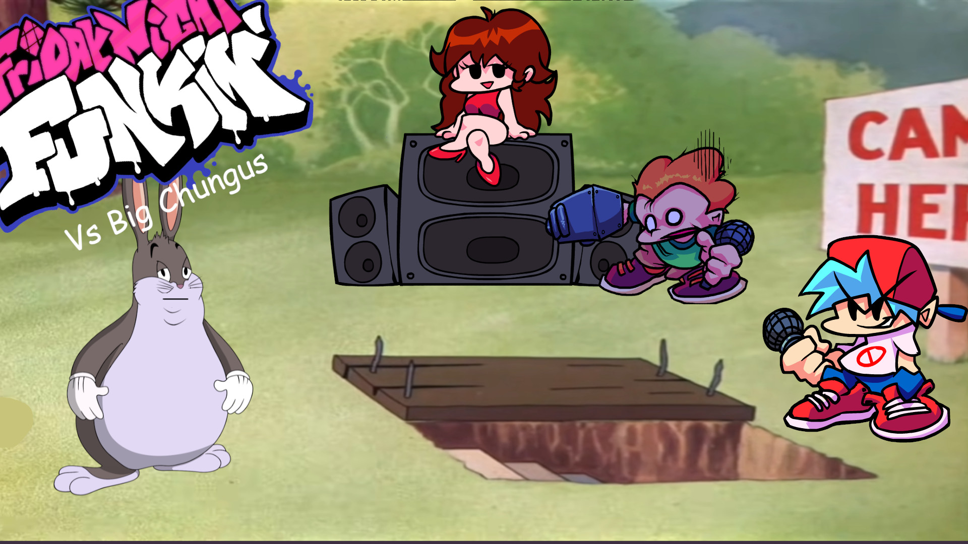 FNF: Vs Big Chungus (2.5 UPDATE) Mod for Friday Night Funkin' | FNF Mods