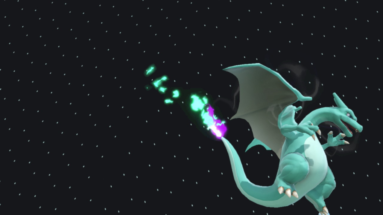 Emerald and Purple Charizard Effects Mod for Super Smash Bros. Ultimate ...