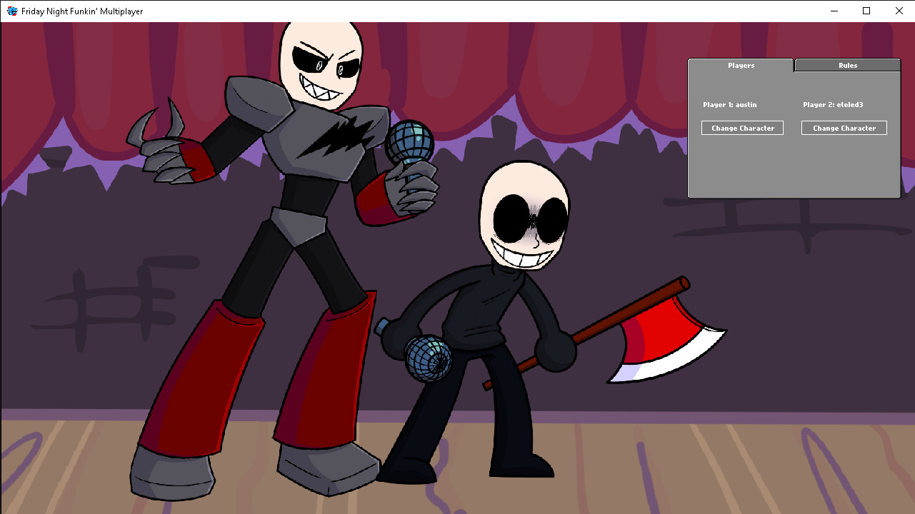 FNF Vs. Eteled For Multi [Friday Night Funkin'] [Mods]