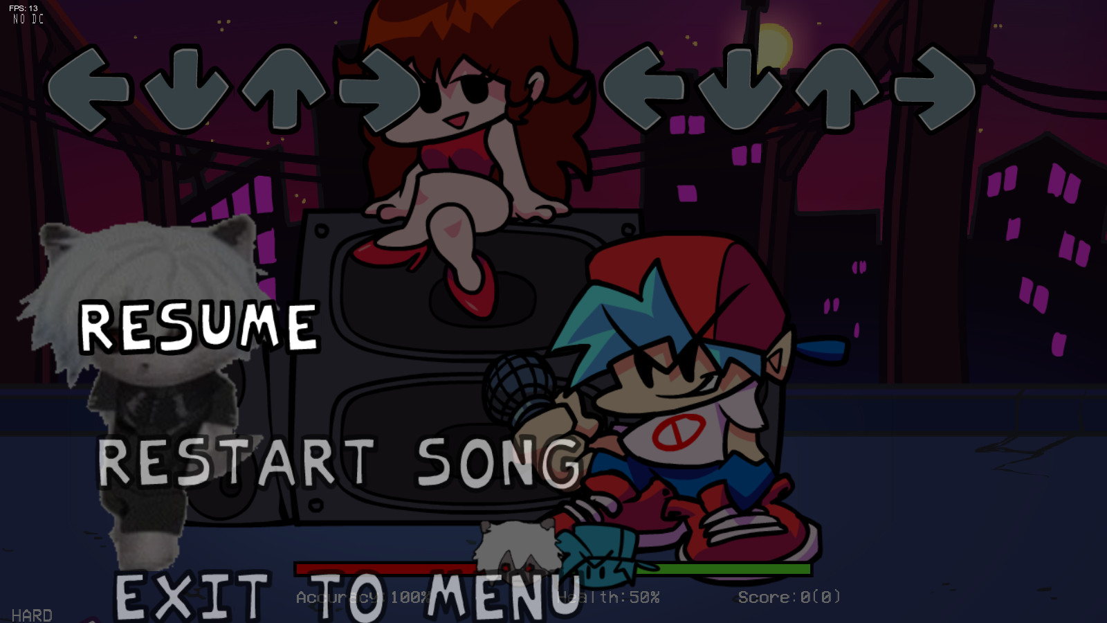 V.S. Dead Inside demo Mod for Friday Night Funkin' | FNF Mods