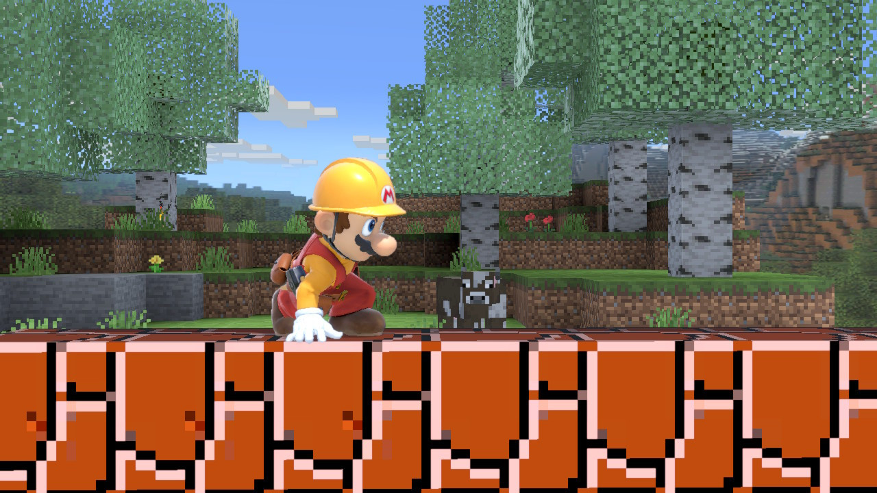 Mario blocks Mod for Super Smash Bros. Ultimate | SSBU Mods