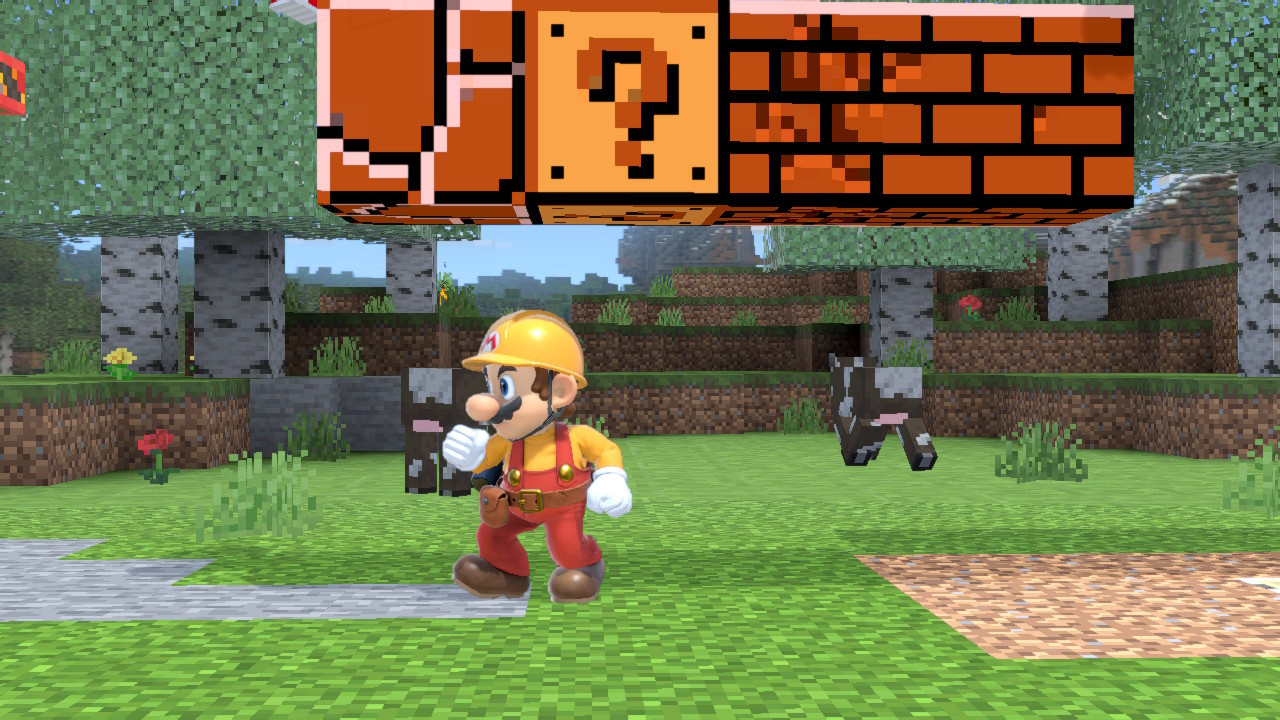 Mario blocks Mod for Super Smash Bros. Ultimate | SSBU Mods