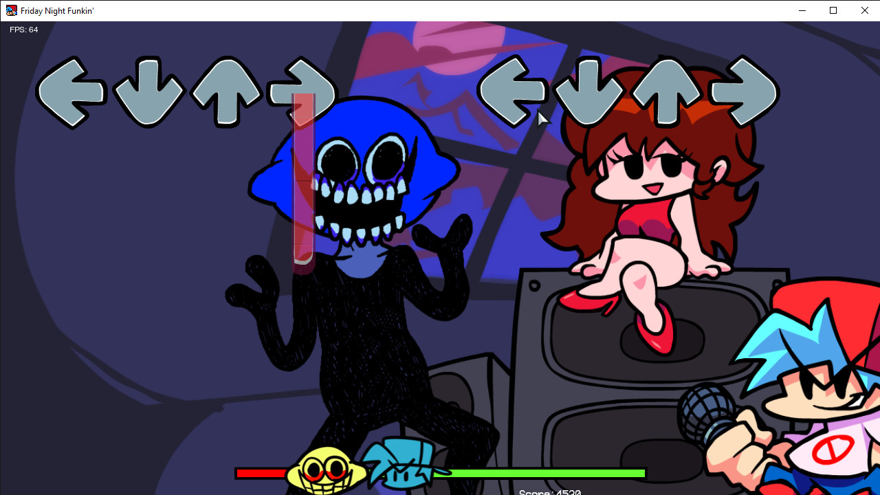 Majin Monster Reskin [Friday Night Funkin'] [Mods]