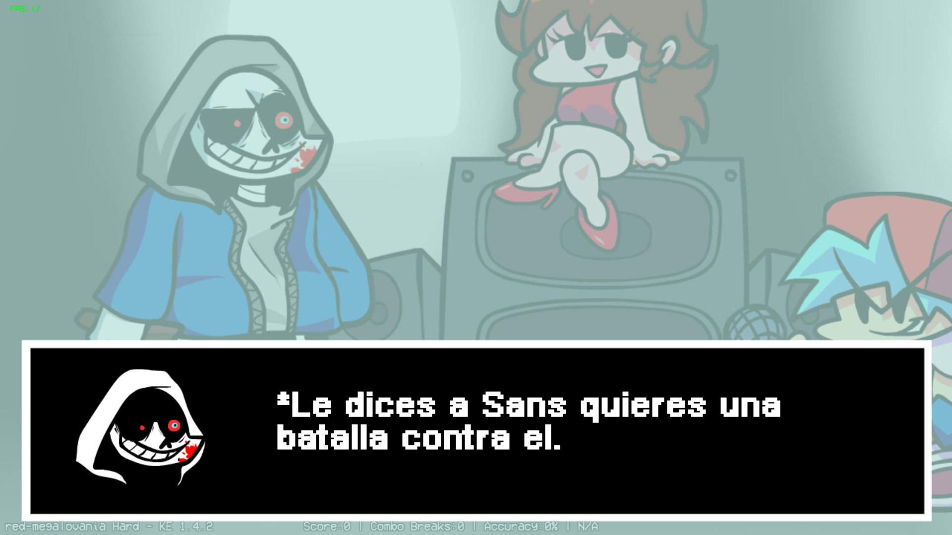 FNF: DUSTTALE MOD REMASTERIZADO (2.0)[ES]PA Mod for Friday Night Funkin ...