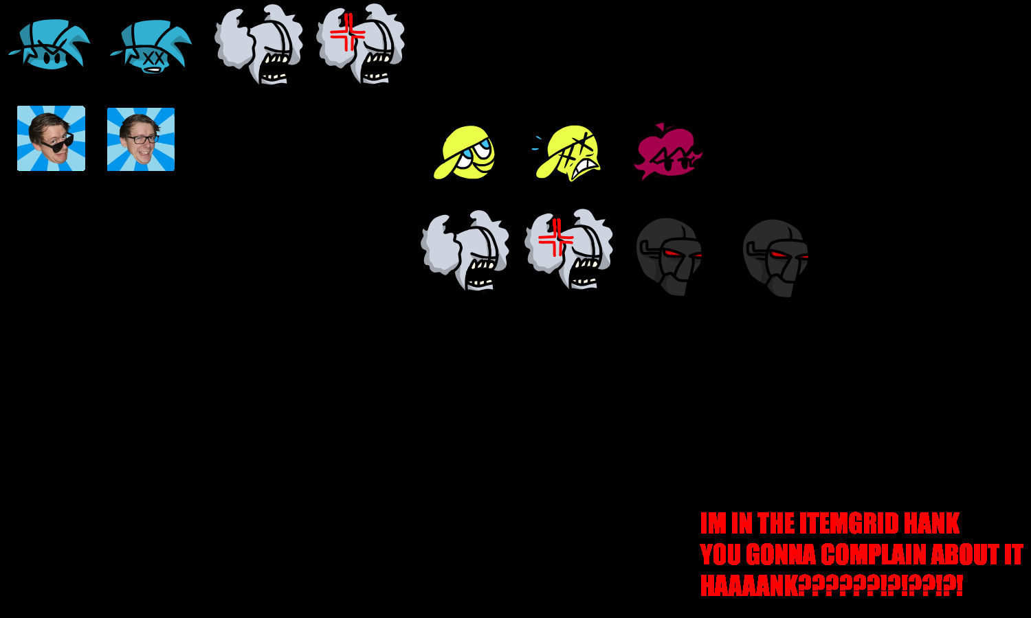 Remastered Tricky Phase 9.5 icongrid [Friday Night Funkin'] [Mods]