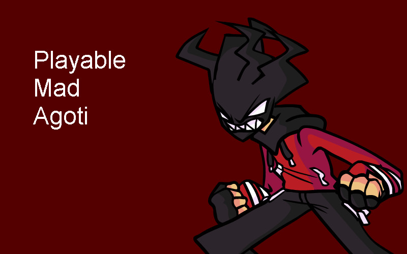 Playable Mad Agoti Mod for Friday Night Funkin' | FNF Mods