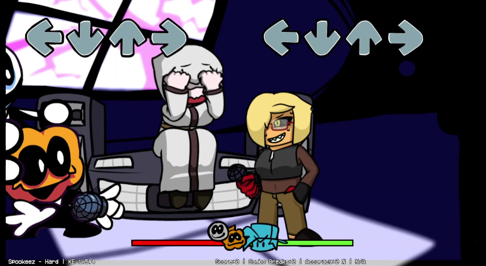Lily over GF Mod for Friday Night Funkin' | FNF Mods