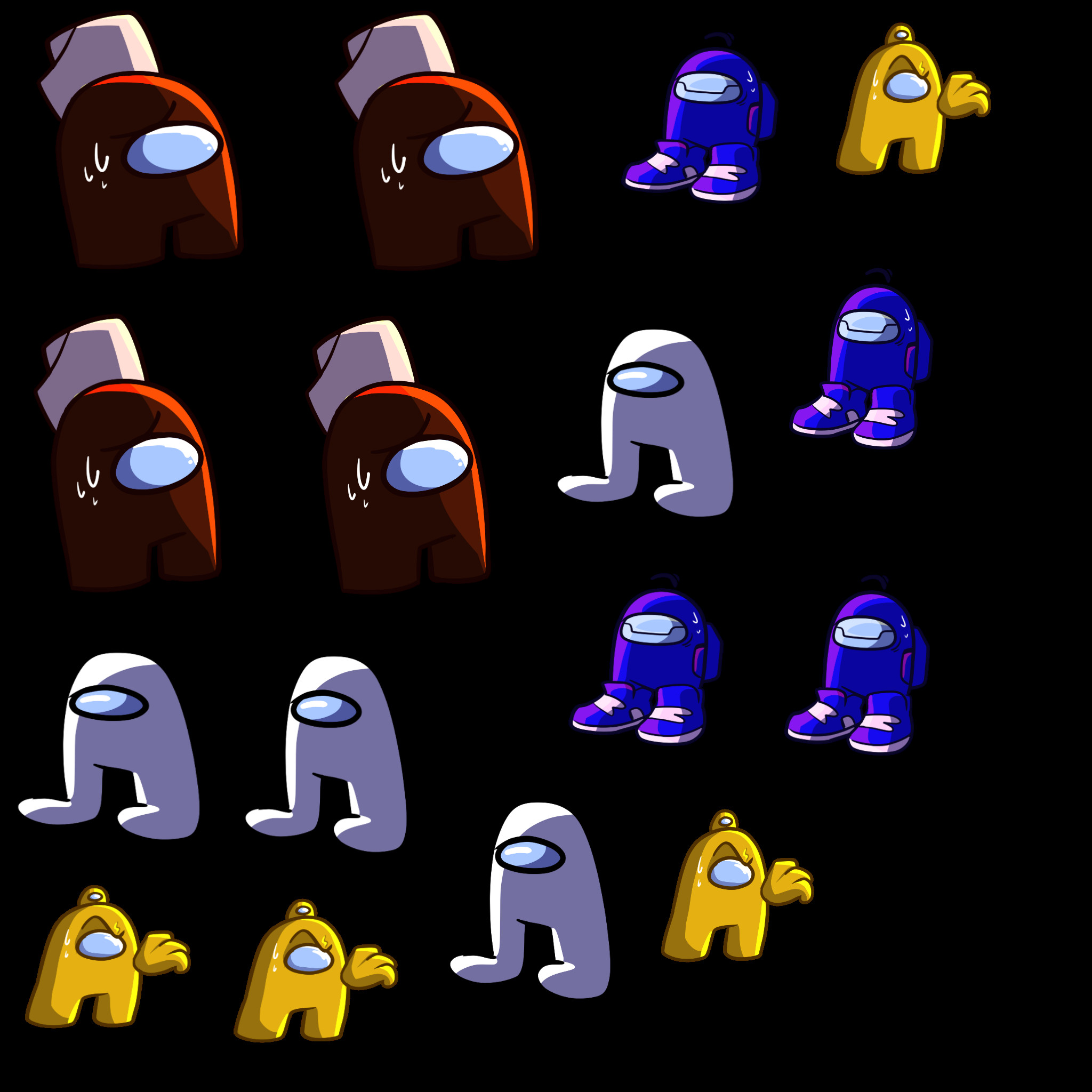 B-Side Impostor Reskin Mod for Friday Night Funkin' | FNF Mods