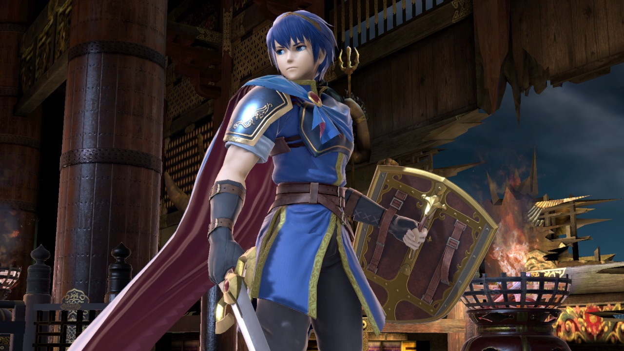 Fire Emblem Shield for Marth Mod for Super Smash Bros. Ultimate | SSBU Mods