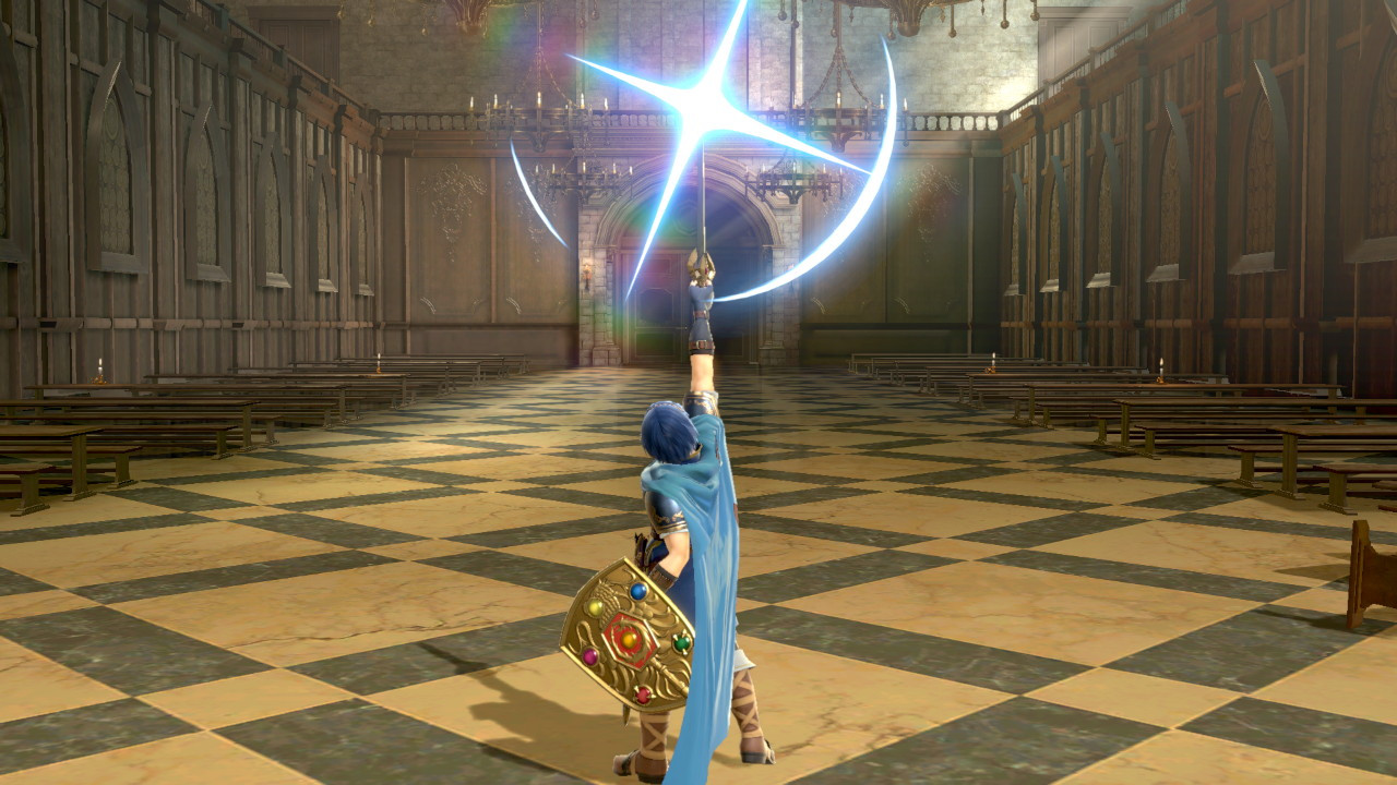 Fire Emblem Shield for Marth Mod for Super Smash Bros. Ultimate | SSBU Mods