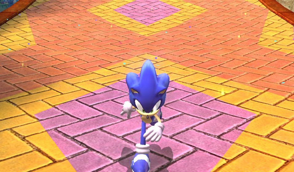 Blue Reflective Sonic Shoes! [Sonic Colors] [Mods]