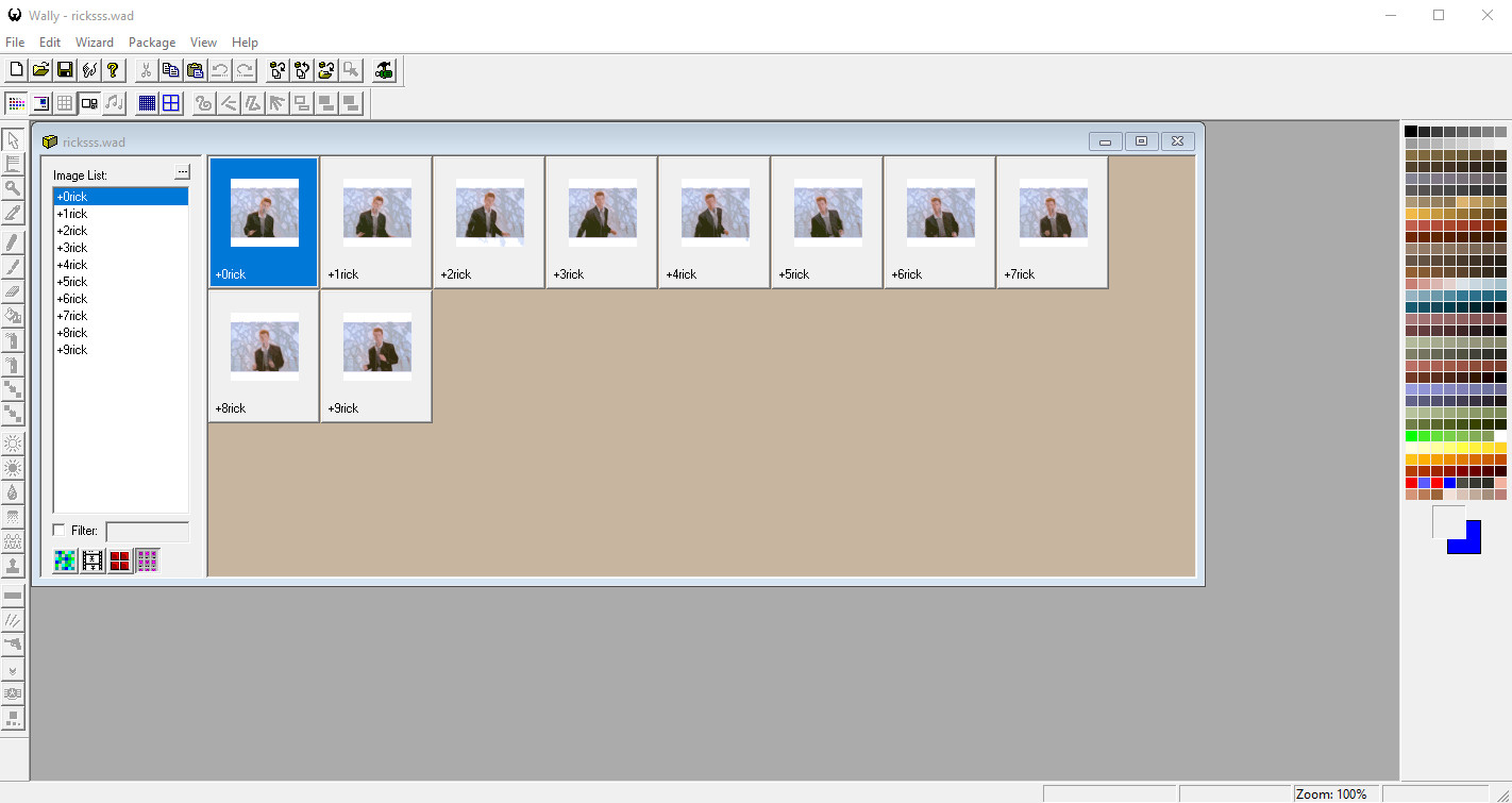 rick roll gif texture Mod for Goldsource Engine | GoldSrc Mods