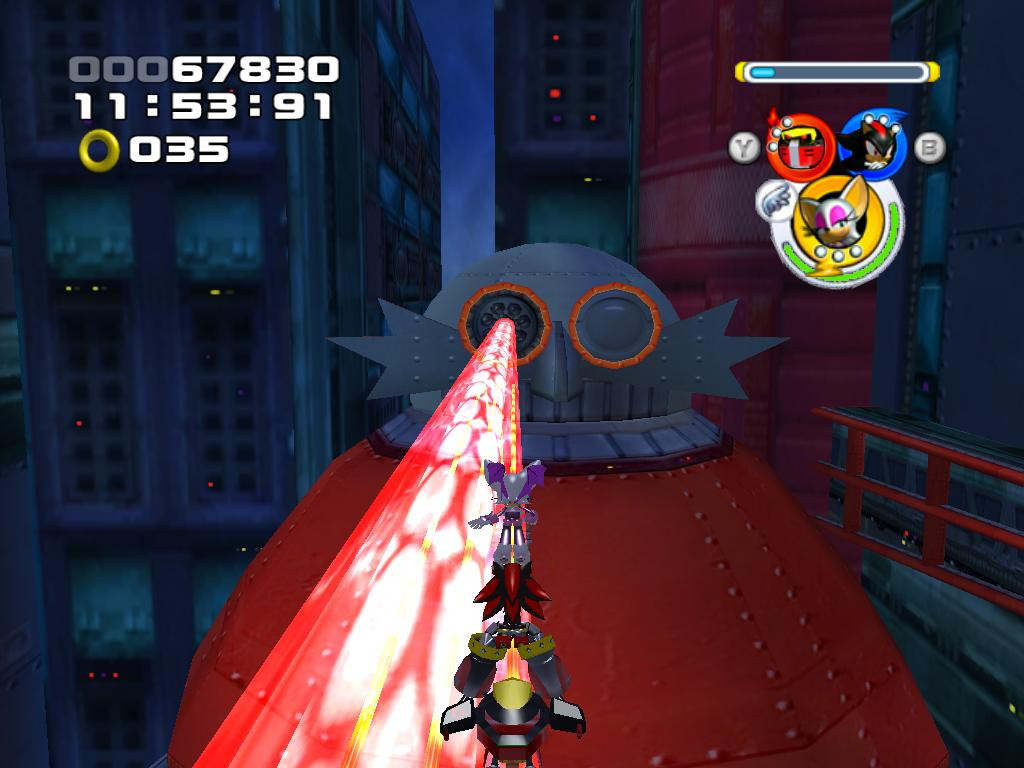 Red Laser Mod for Sonic Heroes | SH Mods