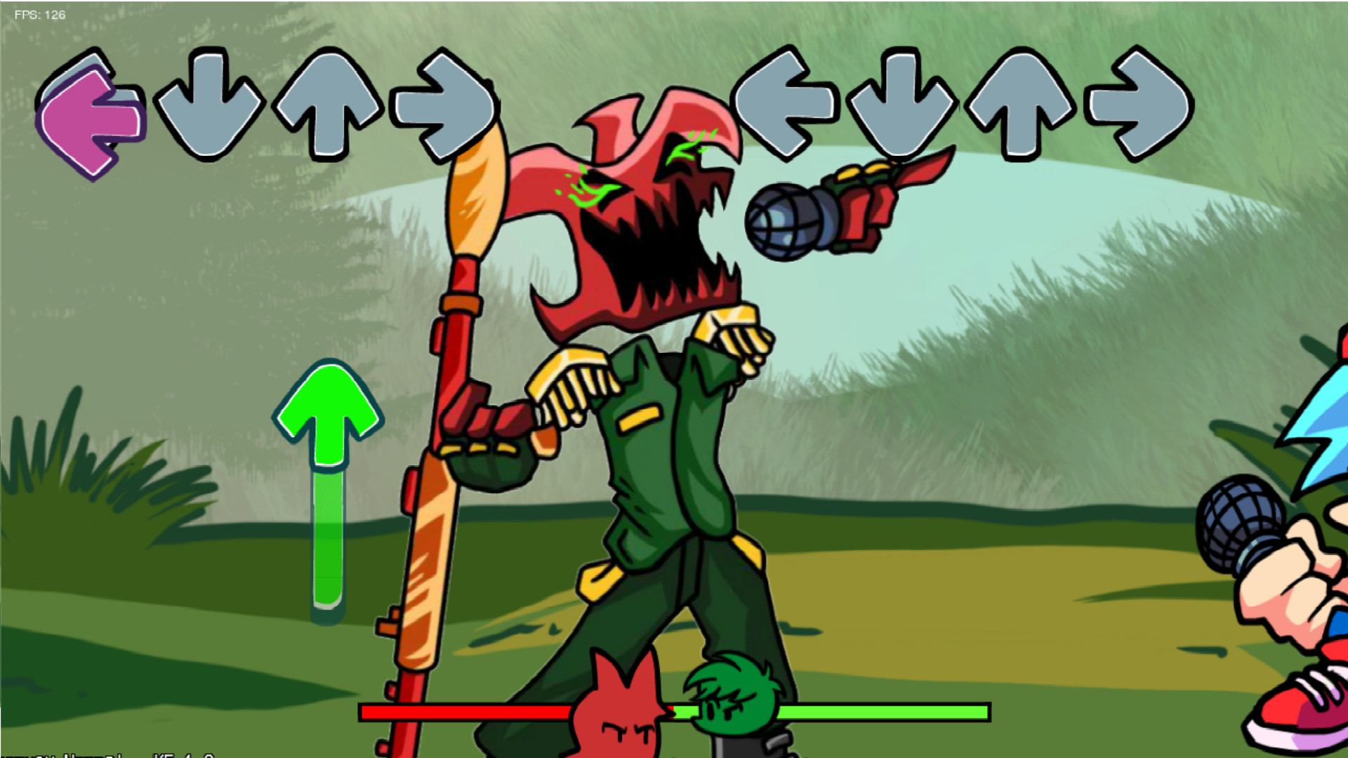 vs. A J A x | Suffer the Soldier Mod for Friday Night Funkin' | FNF Mods