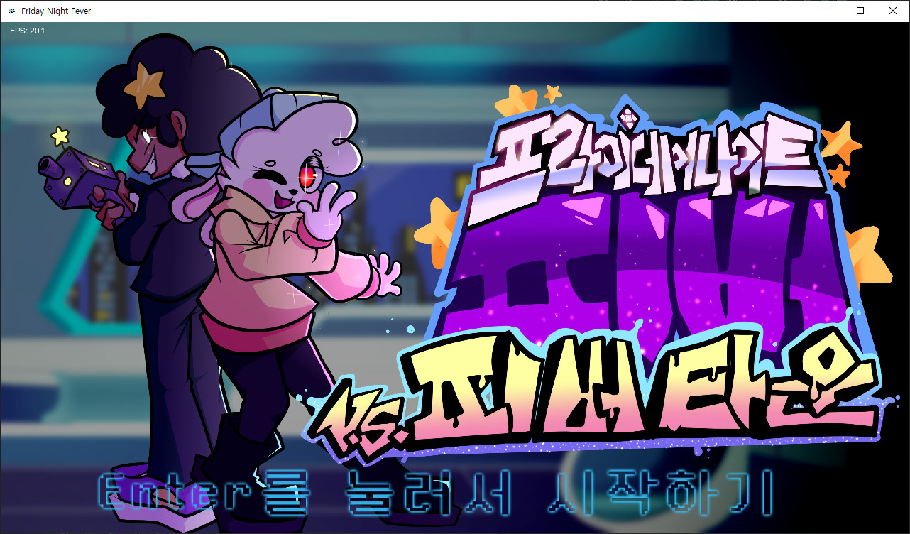 Friday Night Fever Korean Mod for Friday Night Funkin' | FNF Mods