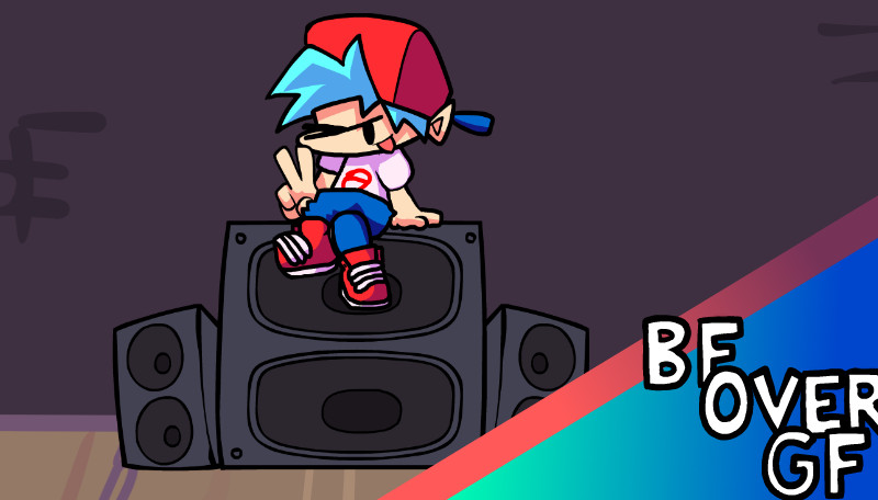BF Over GF Mod for Friday Night Funkin' | FNF Mods