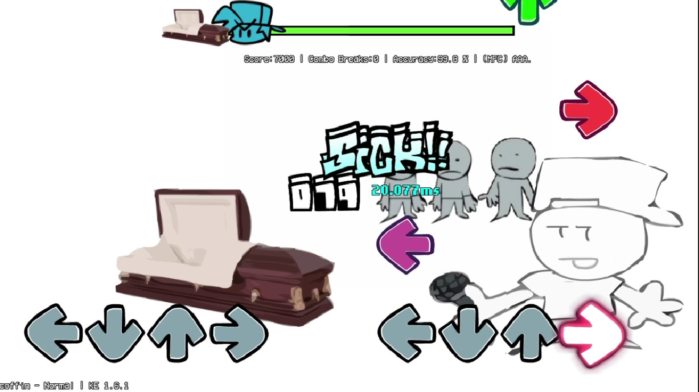 don't invite a FNF fan to a funeral mod Mod for Friday Night Funkin ...