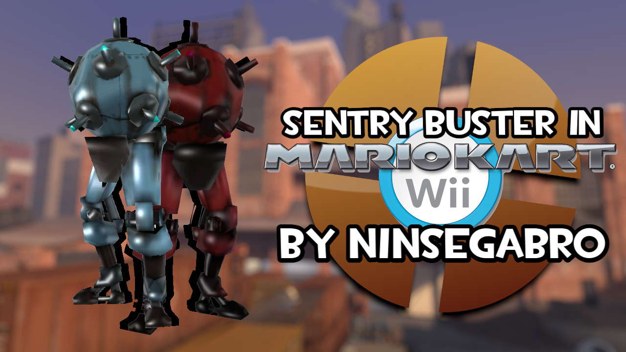 Sentry Buster [Mario Kart Wii] [Mods]