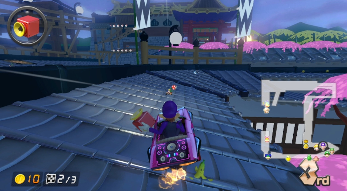 Ninja Hideaway Mod for Mario Kart 8 | MK8 Mods
