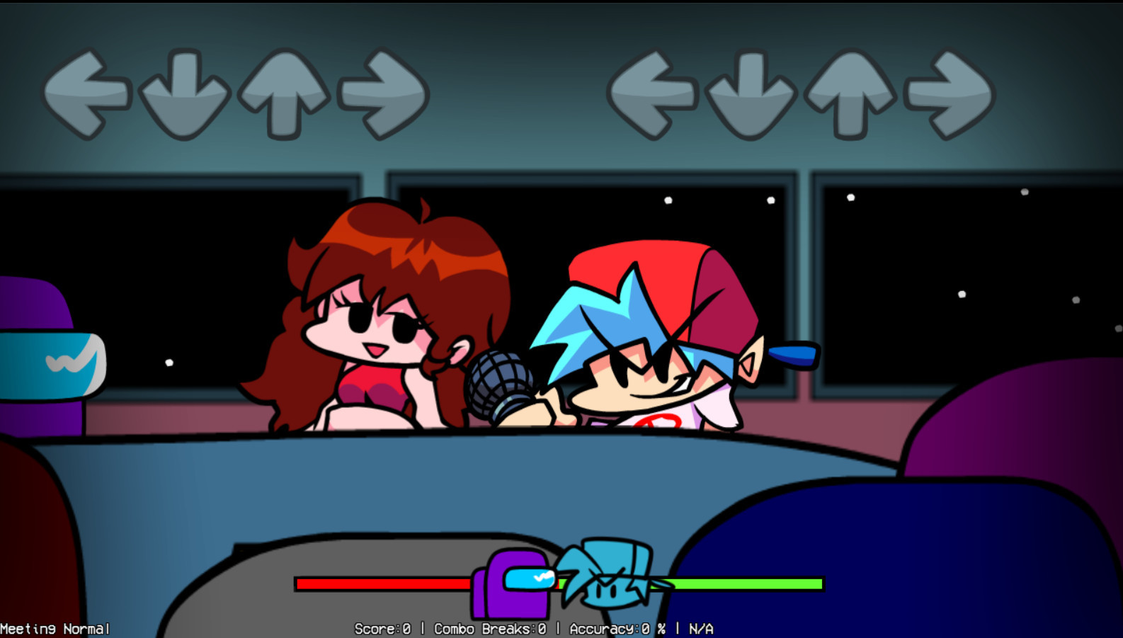 vs crewmate Mod for Friday Night Funkin' | FNF Mods
