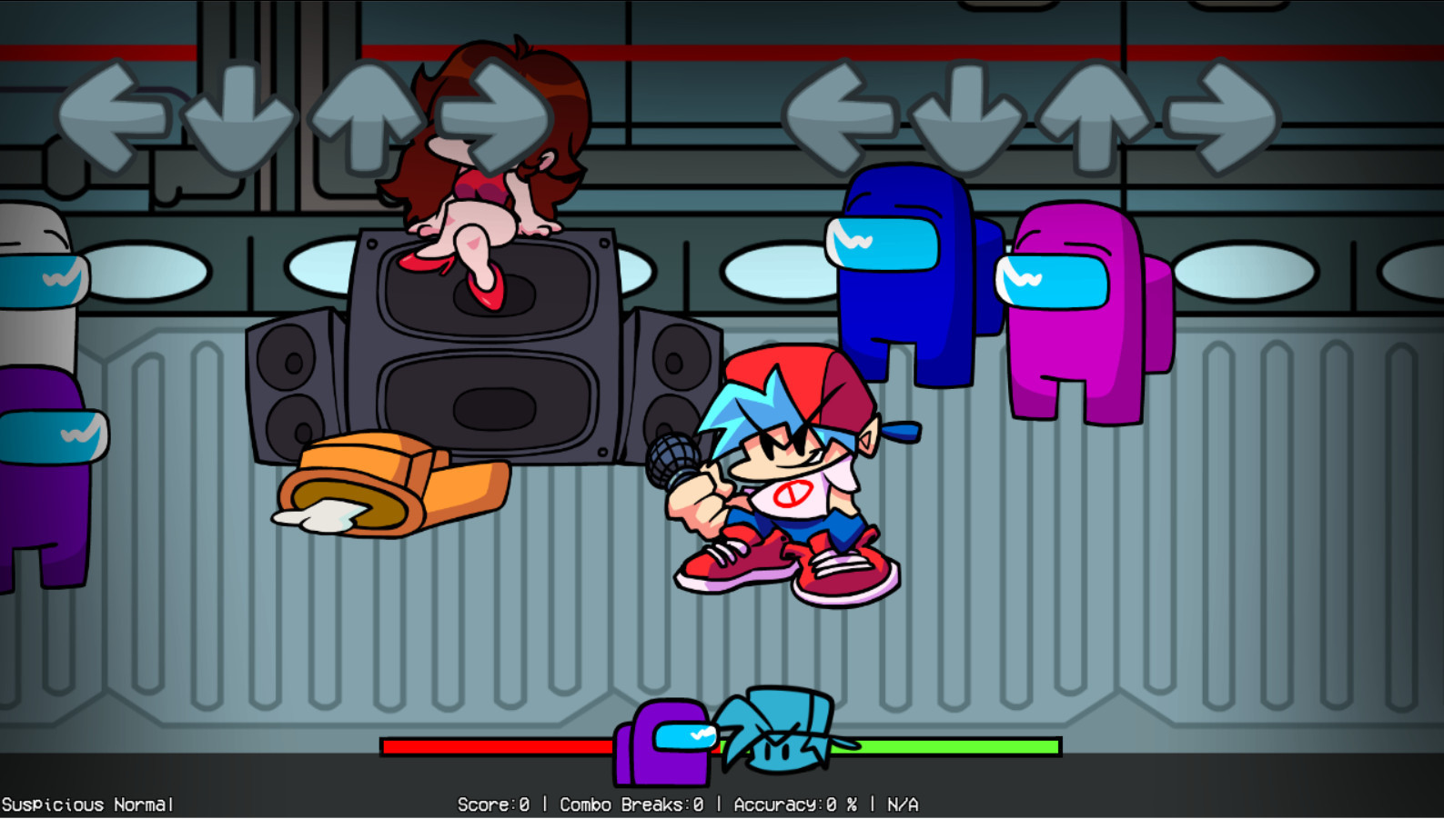 vs crewmate Mod for Friday Night Funkin' | FNF Mods