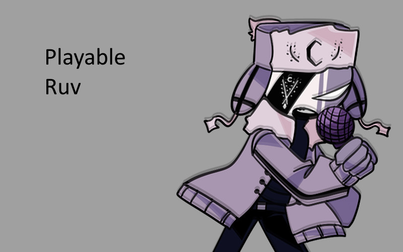 Playable Ruv Mod for Friday Night Funkin' | FNF Mods