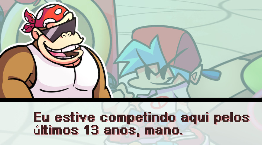 FNF | VS Funky Kong Traduzido em PT-BR [Friday Night Funkin'] [Mods]