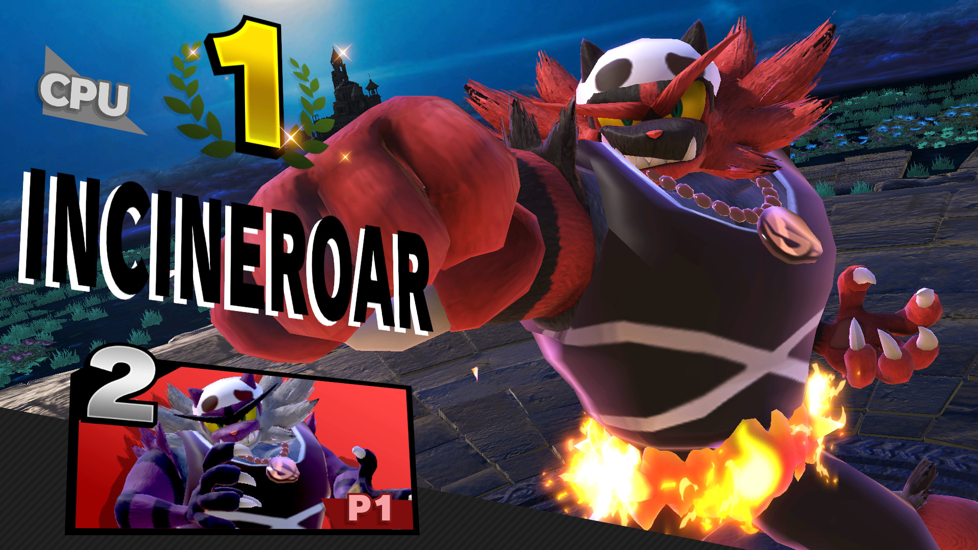 Team Skull Incineroar Mod for Super Smash Bros. Ultimate | SSBU Mods