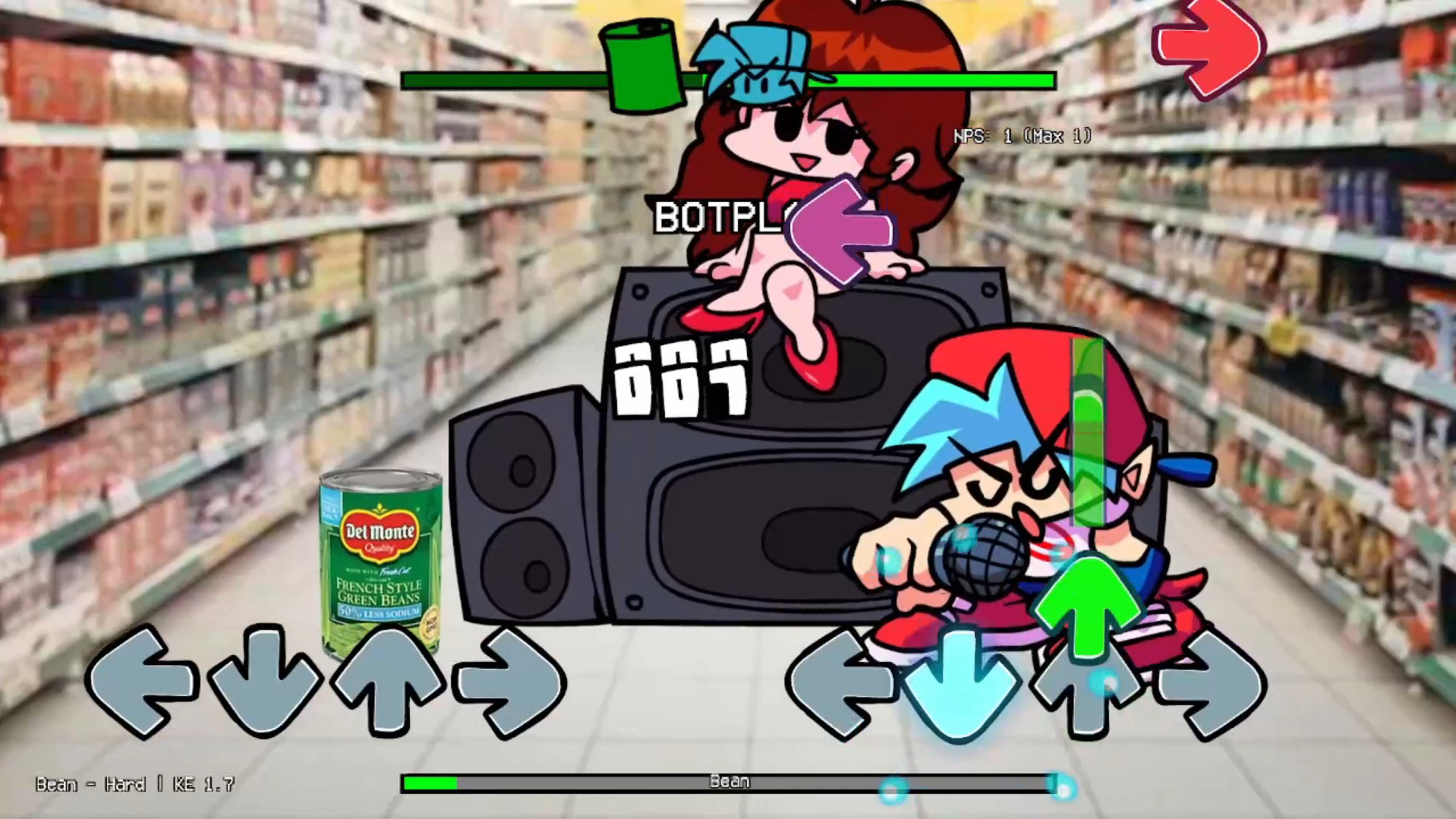 FNF Vs Delmonte Green Beans Mod for Friday Night Funkin' | FNF Mods