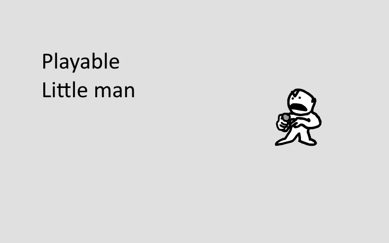 Playable Little man Mod for Friday Night Funkin' | FNF Mods