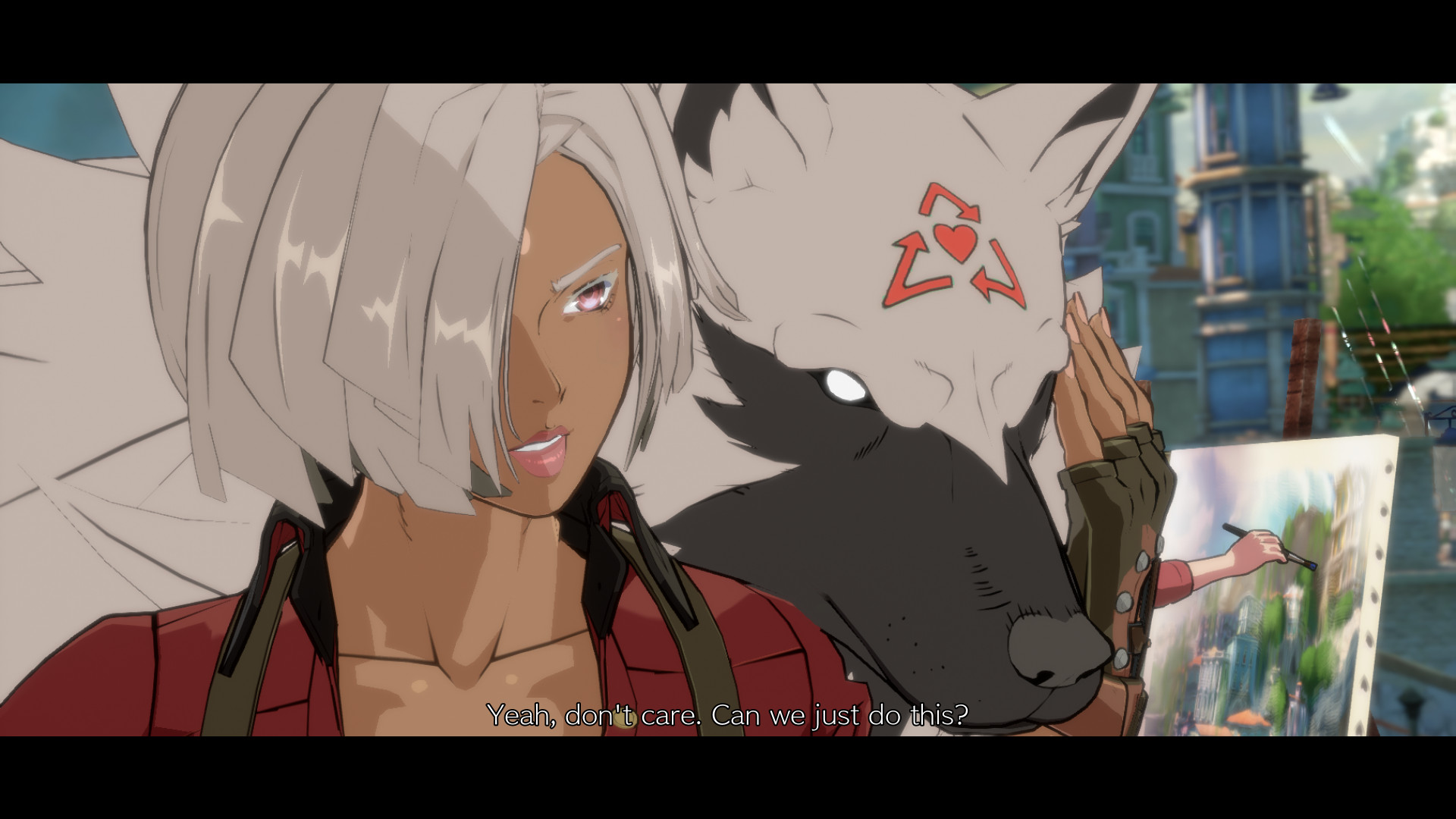 Giovanna As Ghislaine Dedoldia Mod for GUILTY GEAR -STRIVE- | GGST Mods