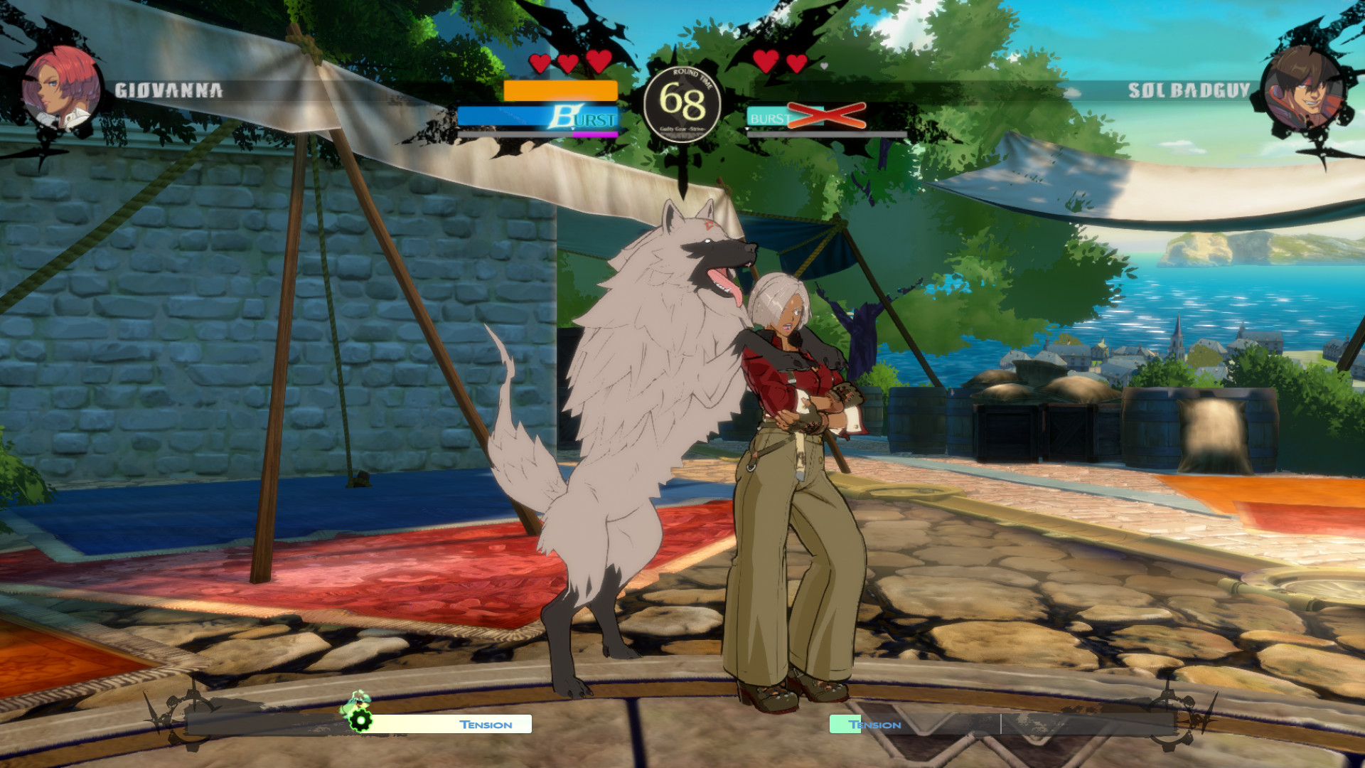 Giovanna As Ghislaine Dedoldia Mod for GUILTY GEAR -STRIVE- | GGST Mods