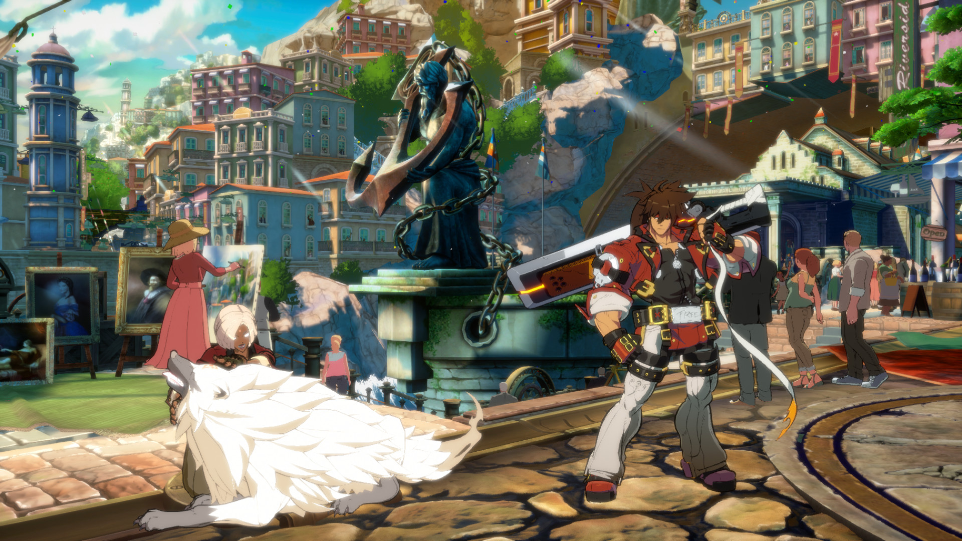 Giovanna As Ghislaine Dedoldia Mod for GUILTY GEAR -STRIVE- | GGST Mods