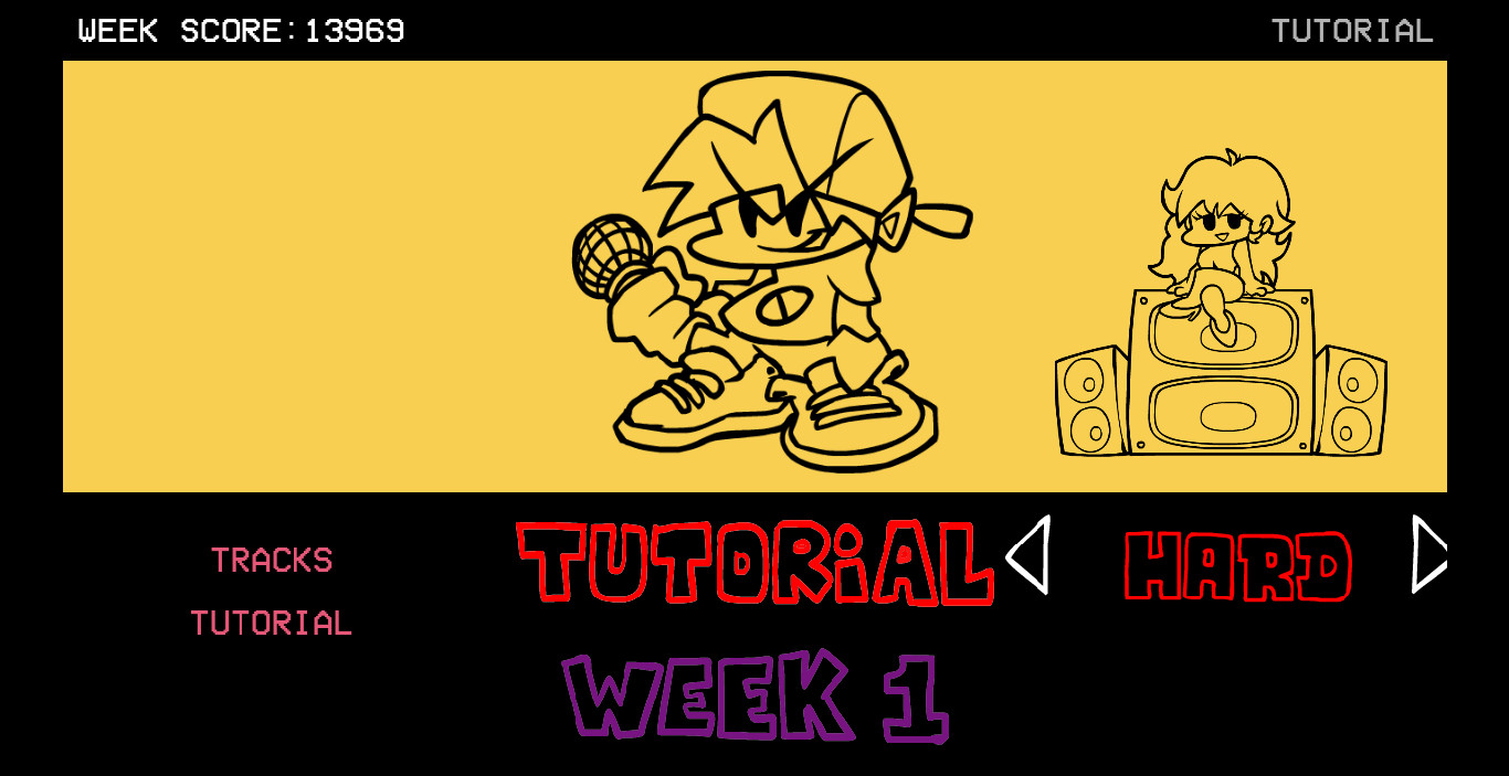 Colored Weeks Mod for Friday Night Funkin' | FNF Mods