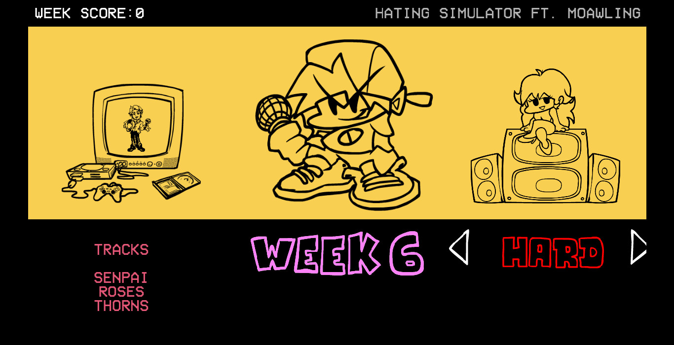 Colored Weeks Mod for Friday Night Funkin' | FNF Mods