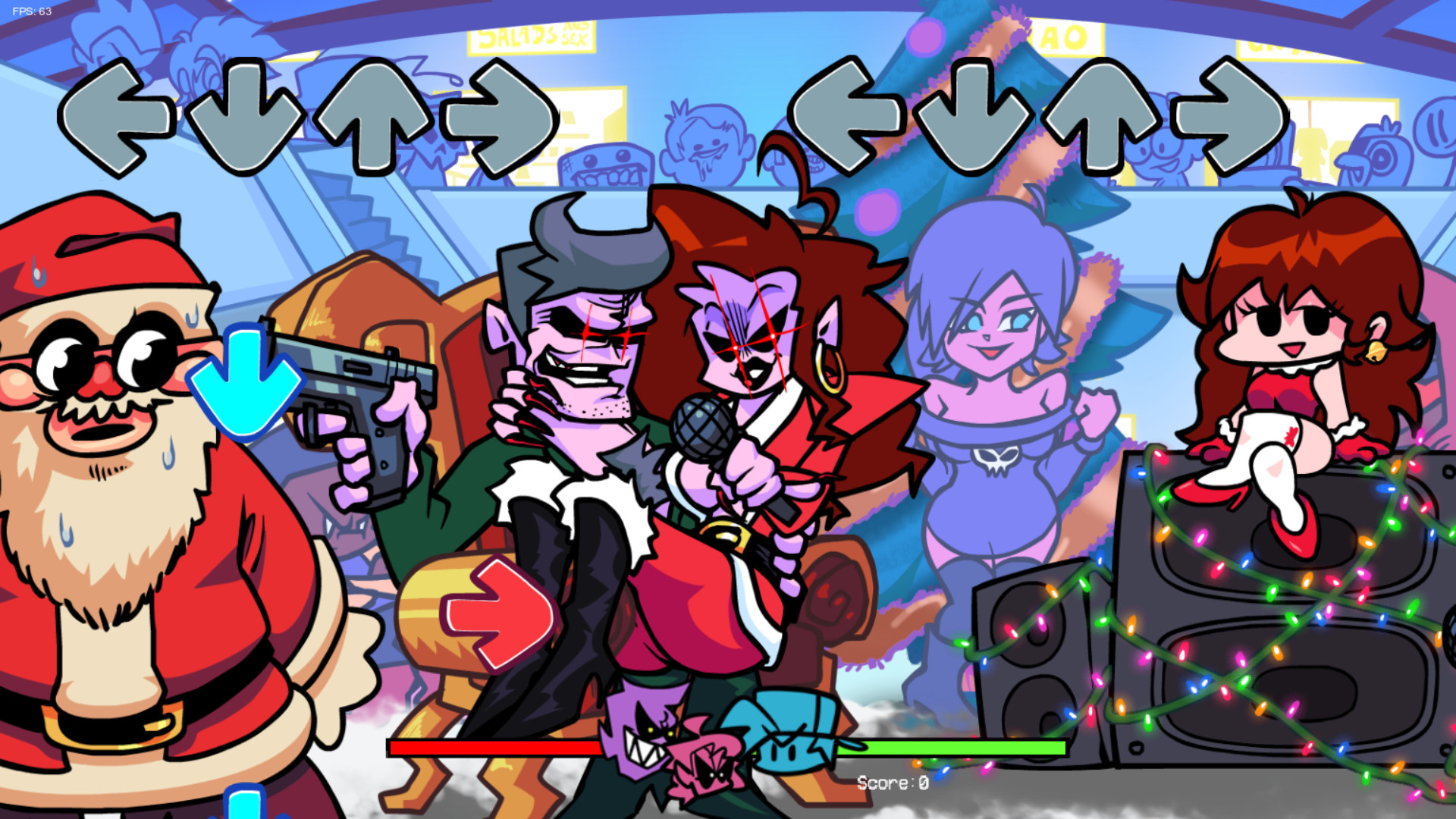 FNF: Improved Backrounds Mod for Friday Night Funkin' | FNF Mods