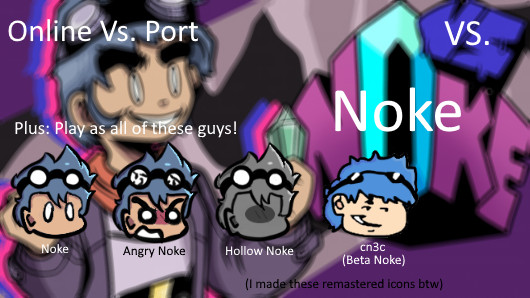 Vs Noke Unofficial Online VS Port Mod for Friday Night Funkin' | FNF Mods