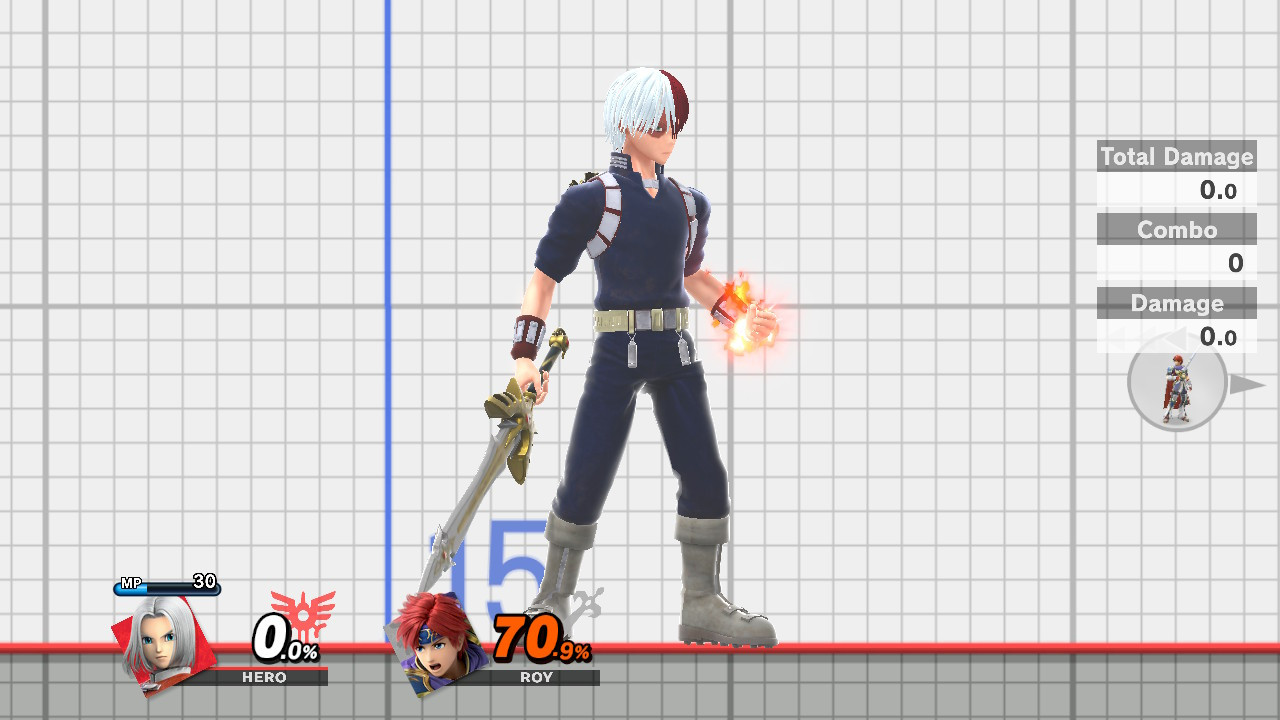 Shoto Todoroki Mod for Super Smash Bros. Ultimate | SSBU Mods