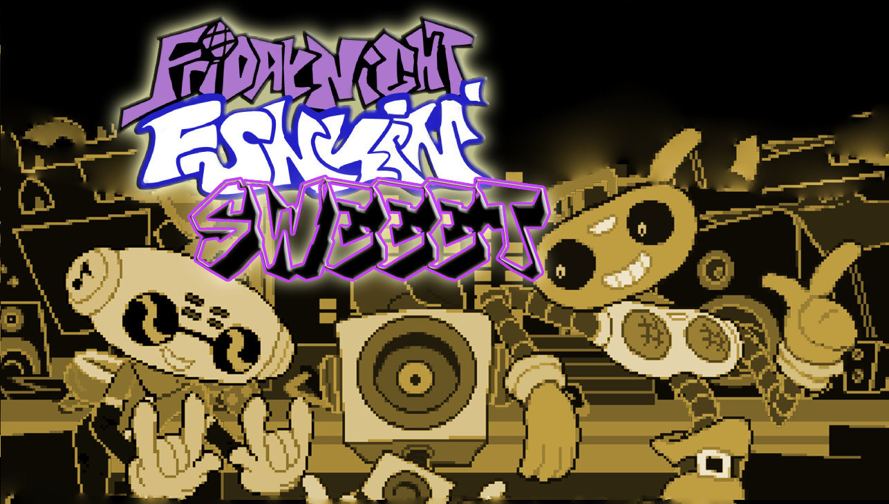 Deltafunk (Sweet Mod) Cyber World Mod for Friday Night Funkin' | FNF Mods