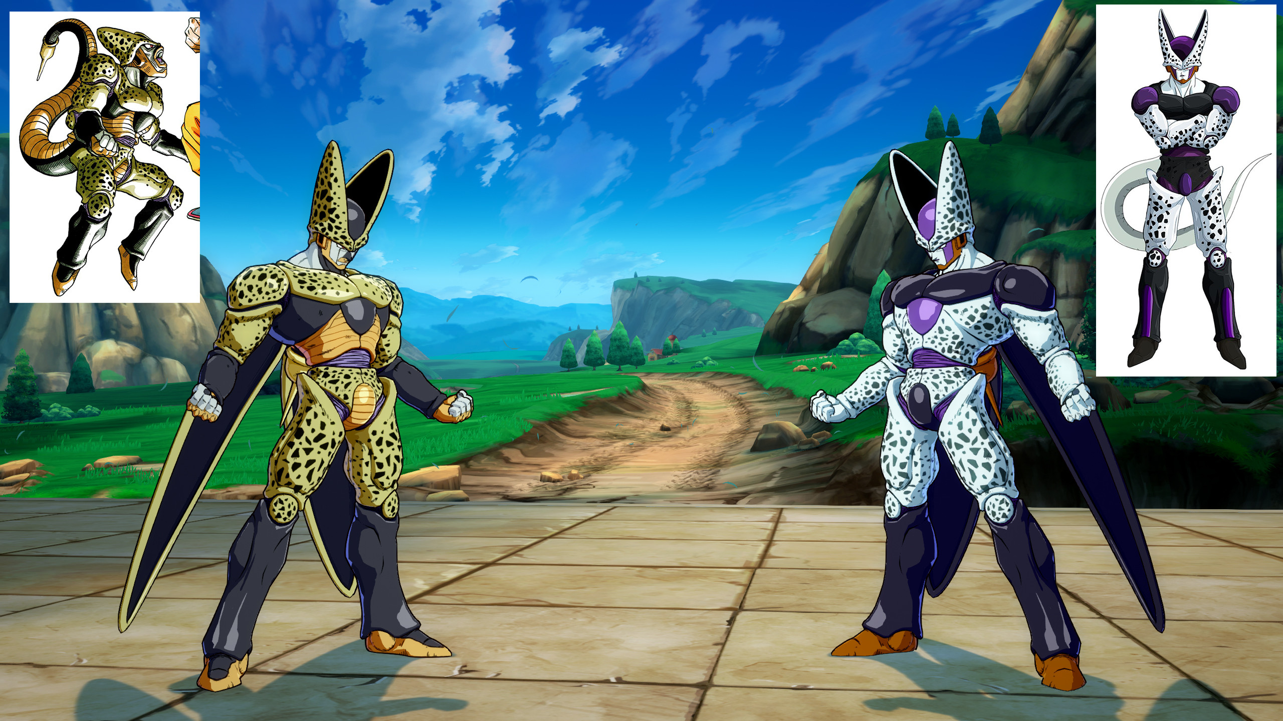 Cell Recolors 1.1 01/09/2022 - BenichonSan Mod for Dragon Ball FighterZ ...