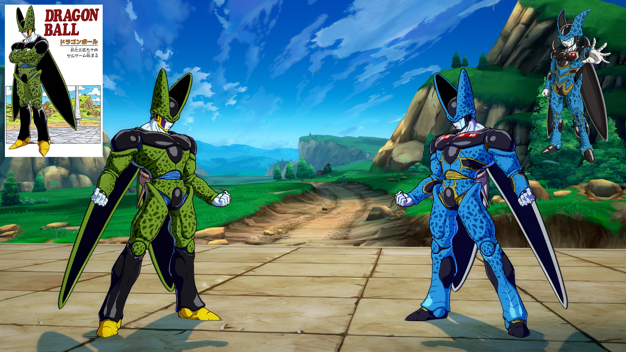Cell Recolors 1.1 01/09/2022 - BenichonSan Mod for Dragon Ball FighterZ ...